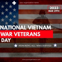 National Vietnam War Veterans Day Template | PosterMyWall