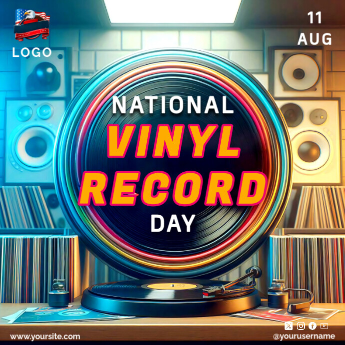 Copy of National Vinyl Record Day | PosterMyWall