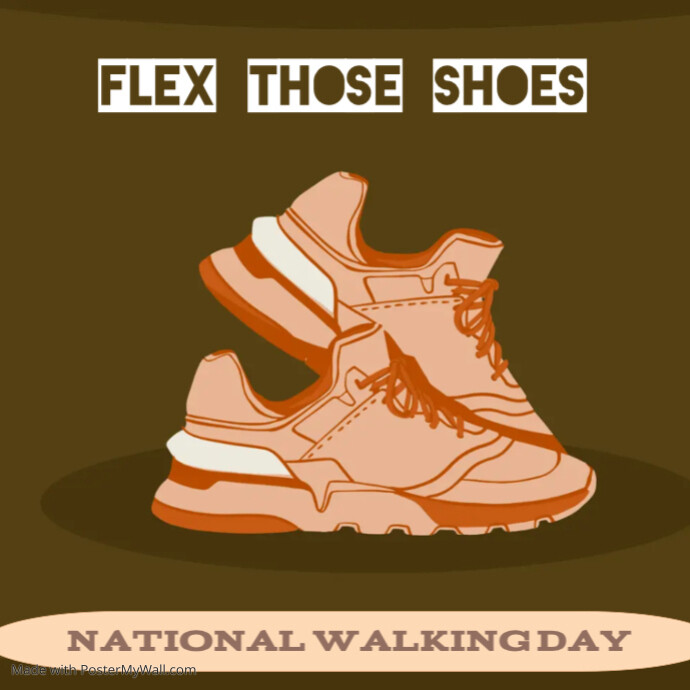 Plantilla de National walking day | PosterMyWall