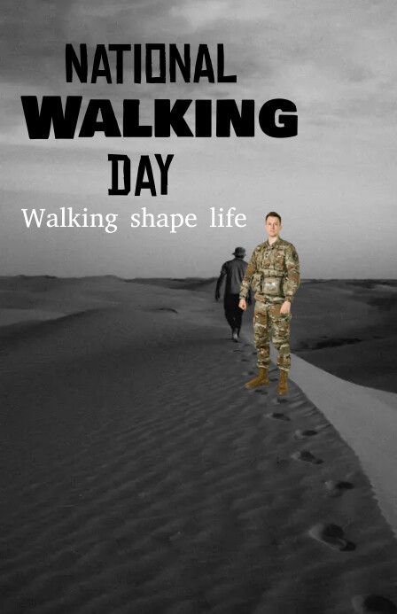 National walking day Template | PosterMyWall