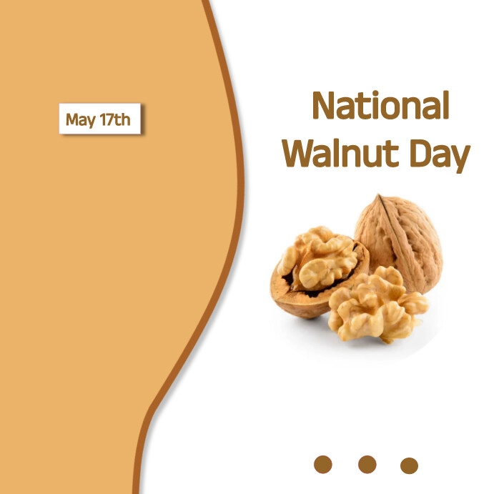 national walnut day Template | PosterMyWall