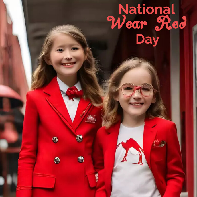 National wear red day Template | PosterMyWall