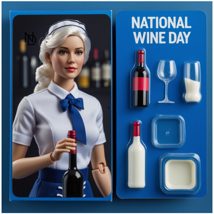 Copy of National Wine Day | PosterMyWall