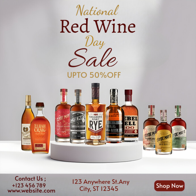 Modèle national wine day flyer wine day poster | PosterMyWall