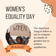 women's equality day template | PosterMyWall
