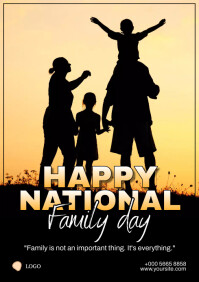 National Family Day Ads Template | PosterMyWall