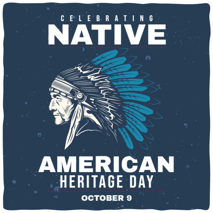 Plantilla de Native American Day Celebration | PosterMyWall