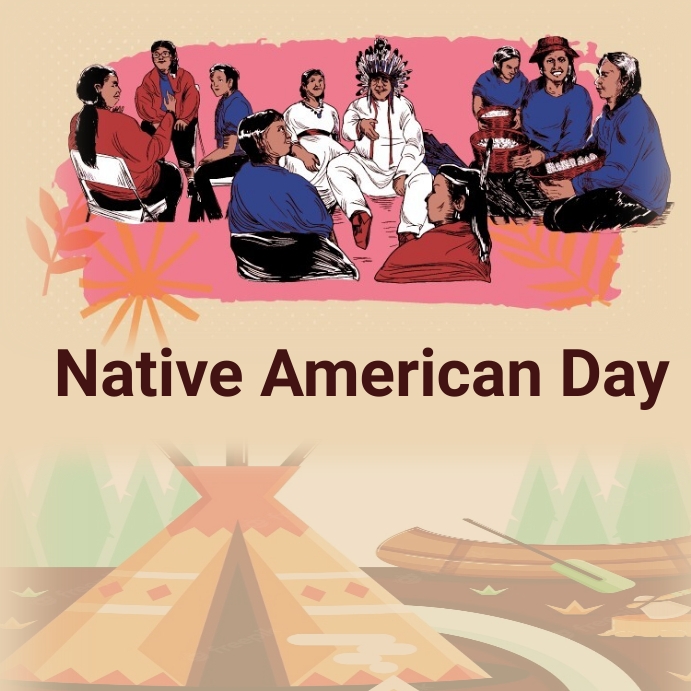 native american day Template | PosterMyWall