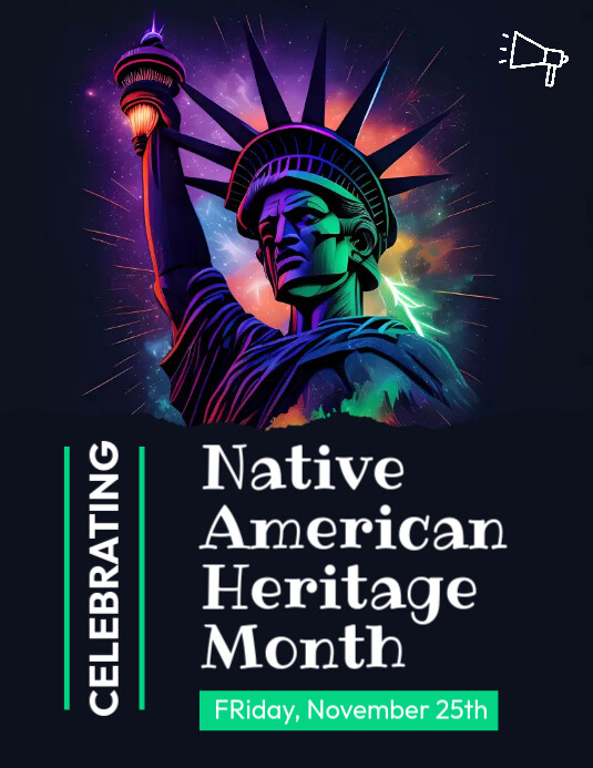 Native American Heritage Month Template | PosterMyWall