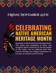Native American Heritage Month Template | PosterMyWall