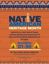 Native American Heritage Month Template | PosterMyWall