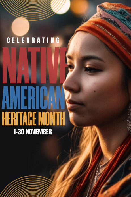 Native American Heritage Month WM Template | PosterMyWall