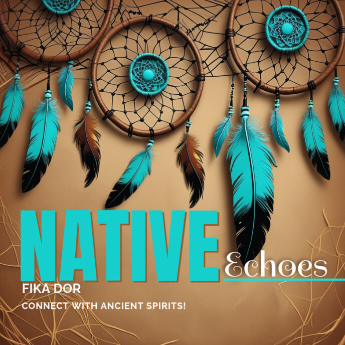 Copy of Native Echoes – North American Heritage Cover | PosterMyWall