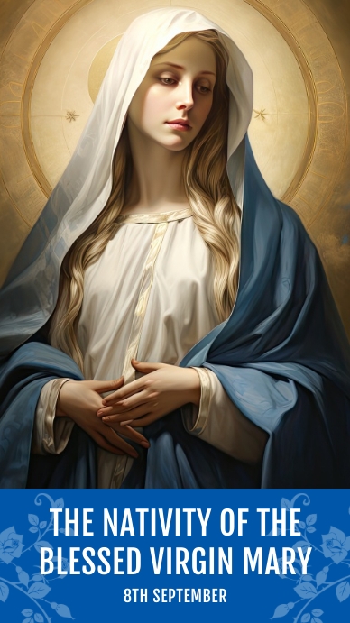 Nativity of Blessed Virgin Mary Template | PosterMyWall
