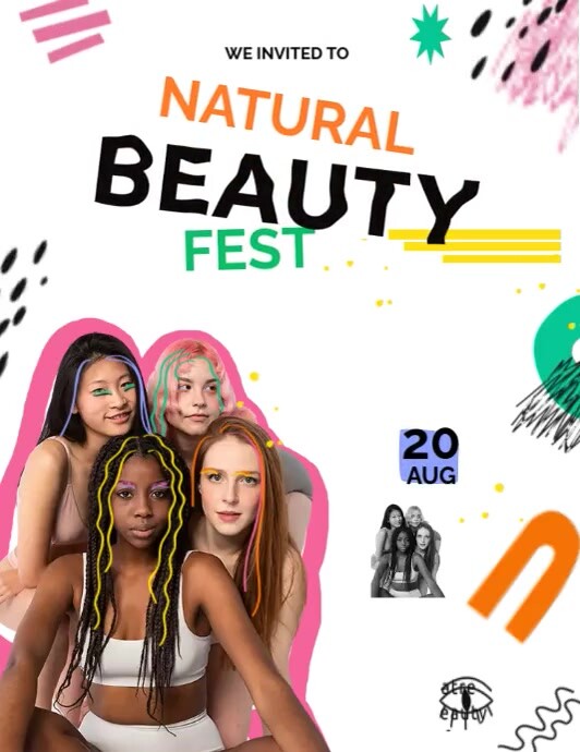 Natural Beauty Fest Template | PosterMyWall