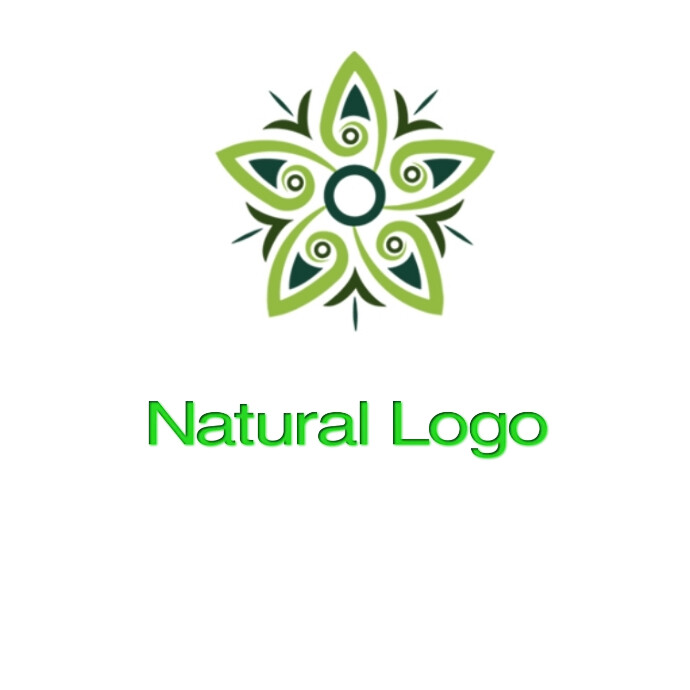Natural Logo Template | PosterMyWall