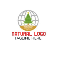 natural logo Template | PosterMyWall