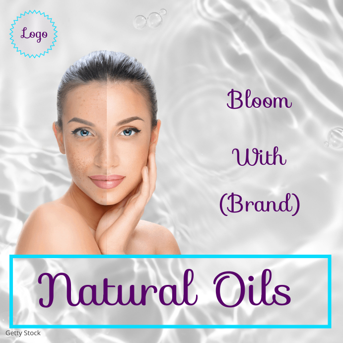 Natural Oils Template | PosterMyWall