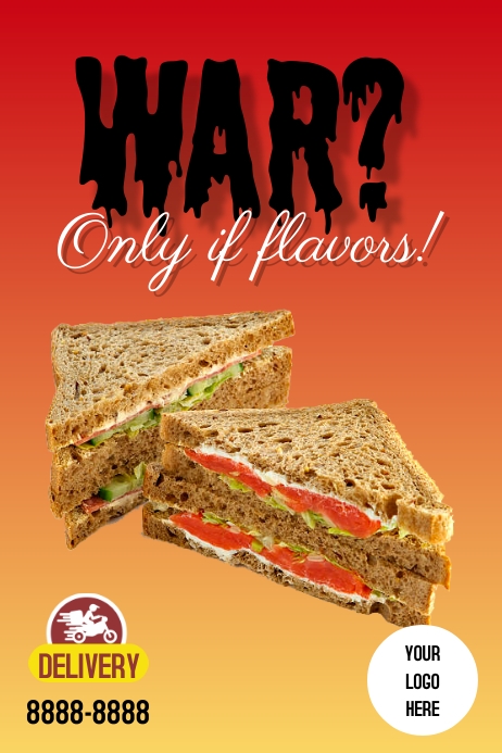 Natural sandwich Template | PosterMyWall