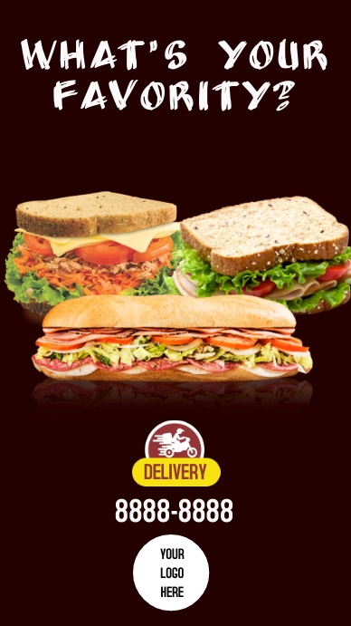Natural sandwich Template | PosterMyWall