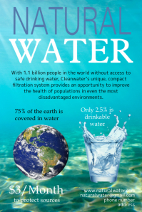 Water Slide Flyer Template | PosterMyWall