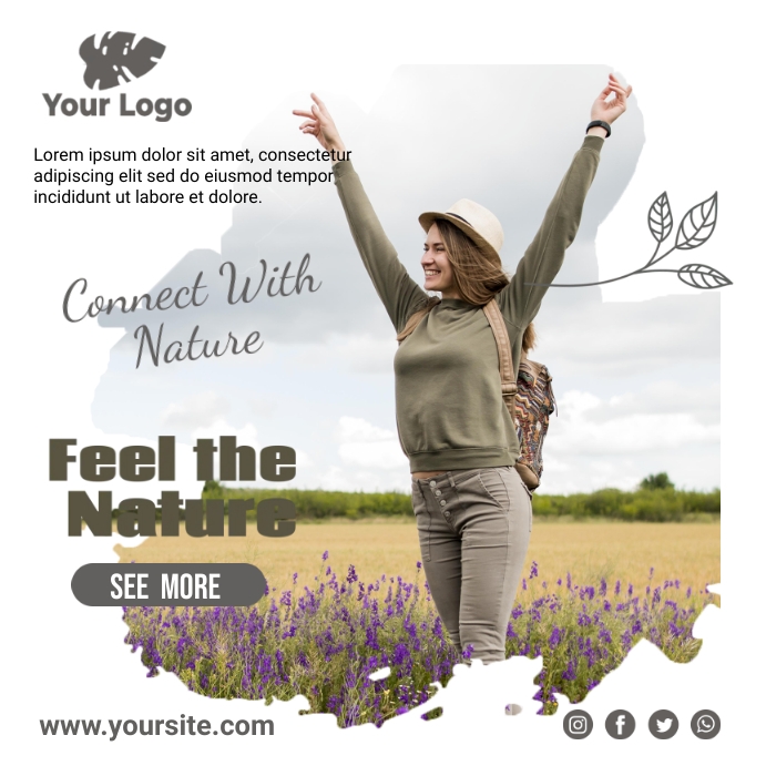 Plantilla de Nature AD | PosterMyWall