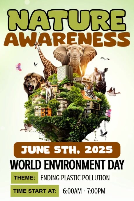 Copy of Nature Awareness Ads | PosterMyWall