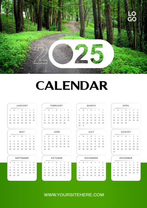 Copy of Nature calendar 2025 | PosterMyWall