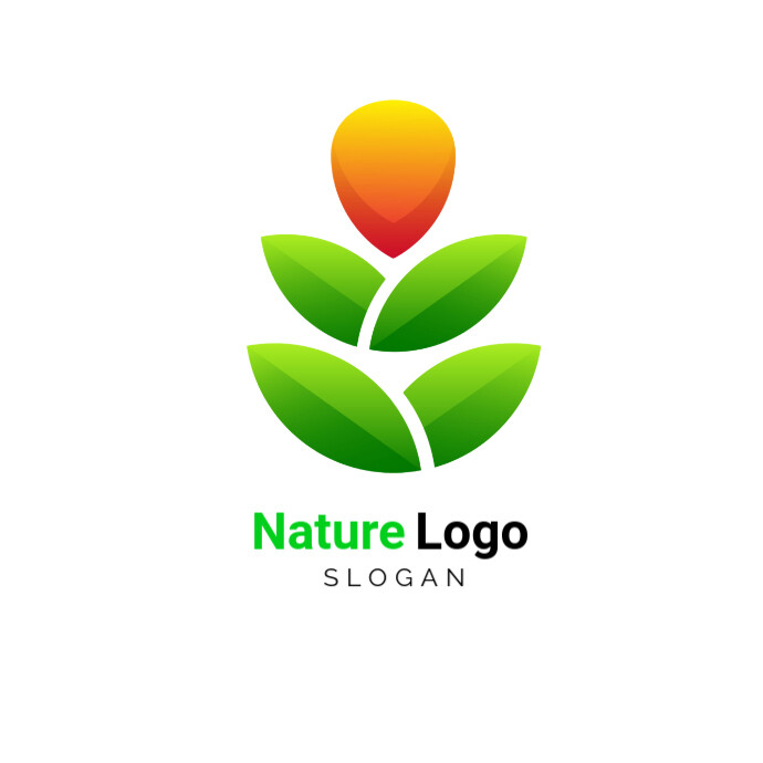 Copy of Nature Company Logo design | PosterMyWall