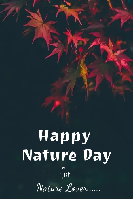 nature day Template | PosterMyWall