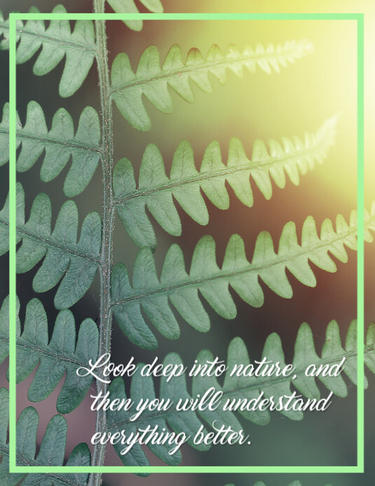 Copy of Nature inspiration | PosterMyWall