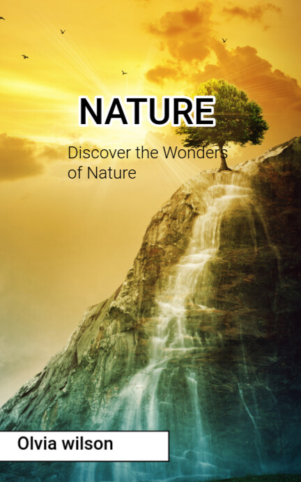 Nature kindle book cover Template | PosterMyWall