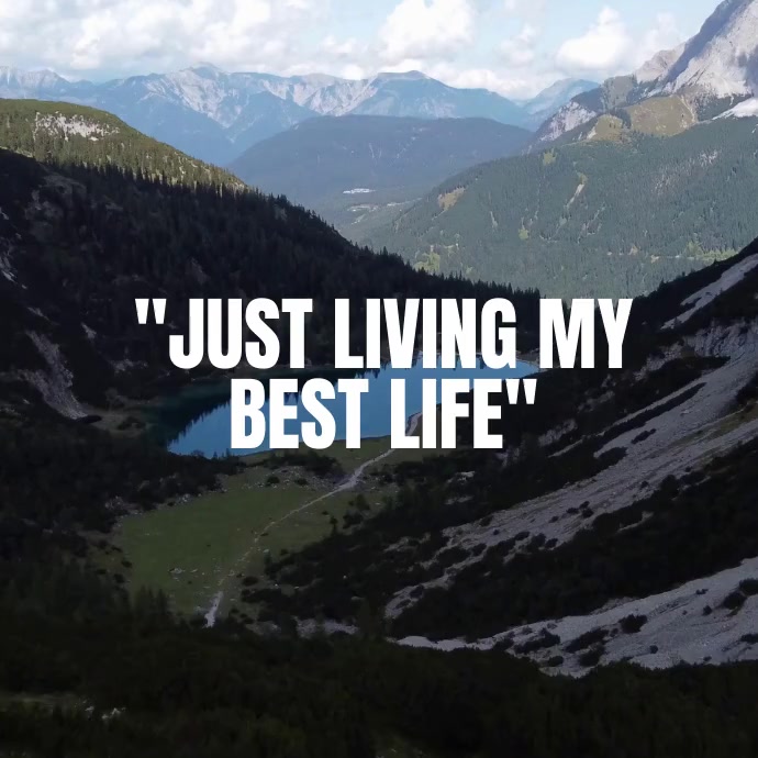 Nature Minimalist Reminder Quotes instagram Template | PosterMyWall