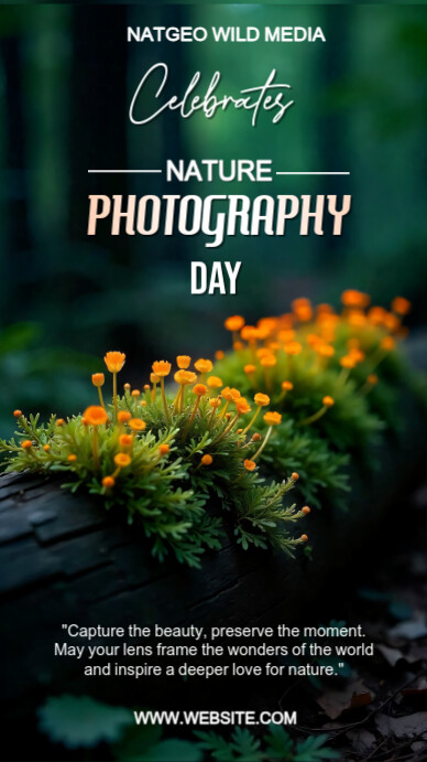 Copy of Nature photography | PosterMyWall