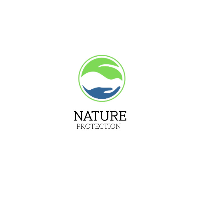 De Plantilla de Diseño de Logotipo de Protección de La Naturaleza ...