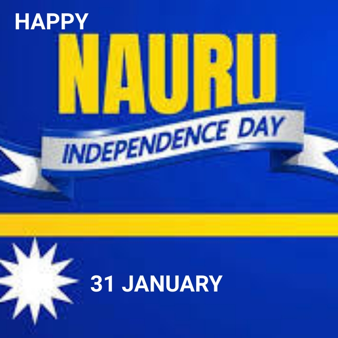 Copy of Nauru Independence Day Instagram post | PosterMyWall