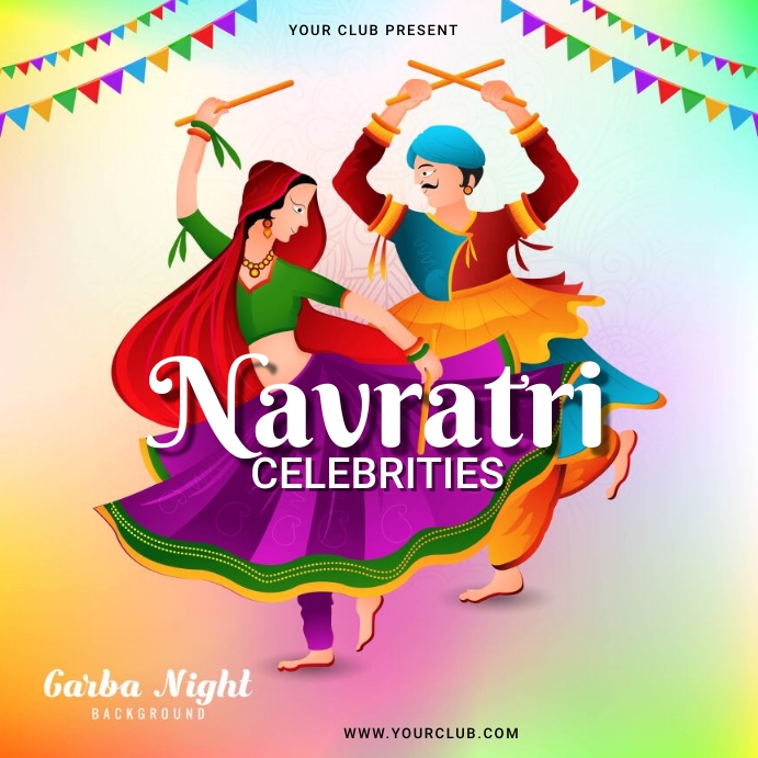 Navratri Template | PosterMyWall