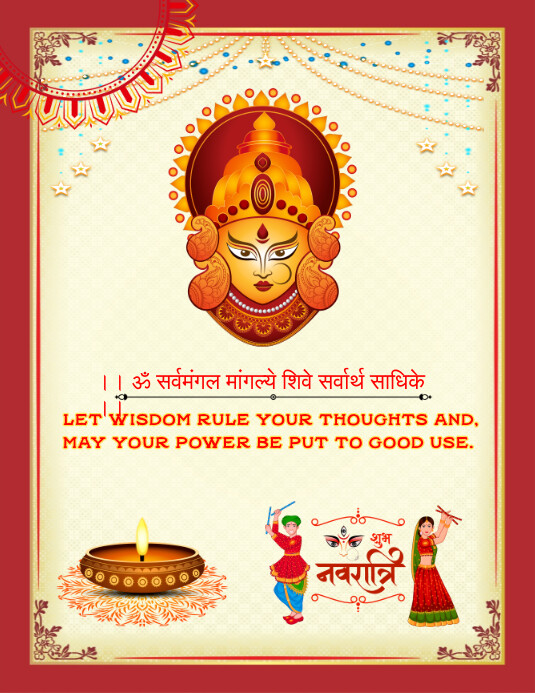 Navratri Template | PosterMyWall