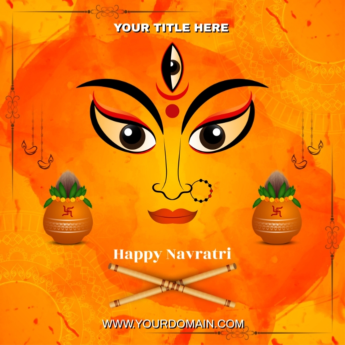Navratri Template | PosterMyWall