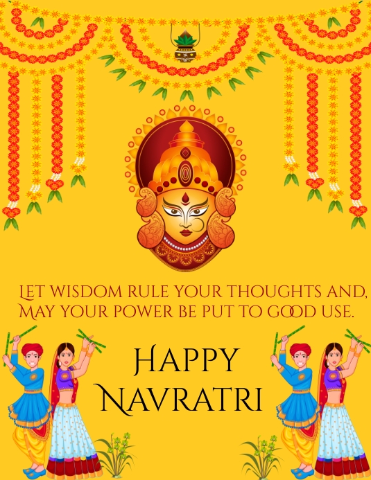 Navratri Template | PosterMyWall