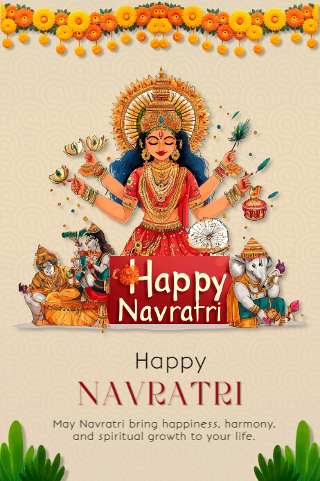 Navratri Poster Template | PosterMyWall