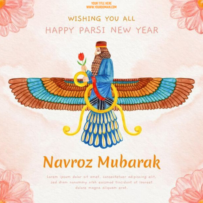 Navroz Mubarak Template | PosterMyWall