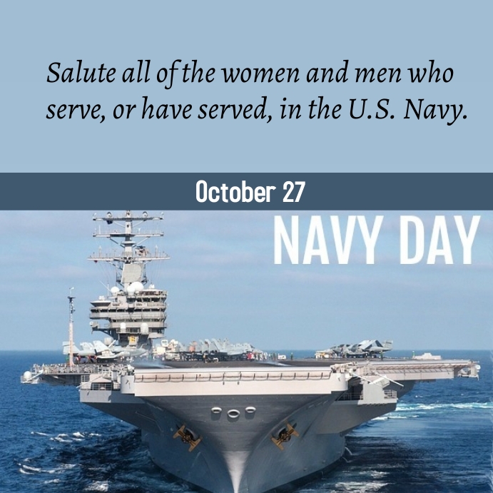 navy day Template | PosterMyWall