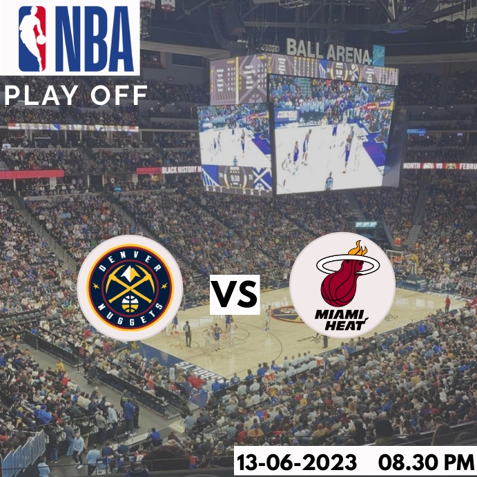 NBA Template | PosterMyWall