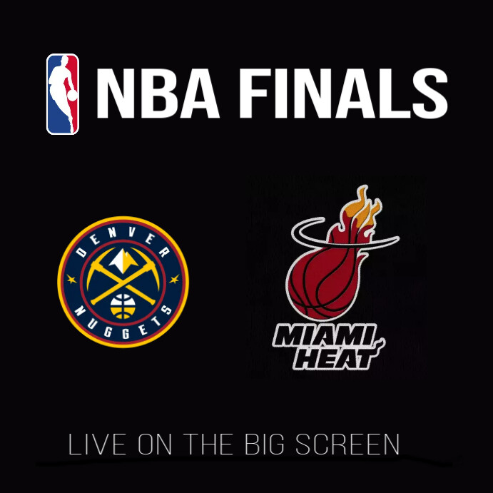 Plantilla de NBA | PosterMyWall