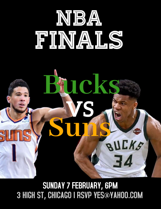 nba final Template | PosterMyWall