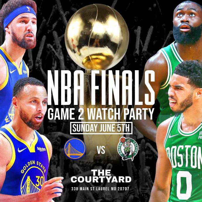 NBA FINALS Template | PosterMyWall