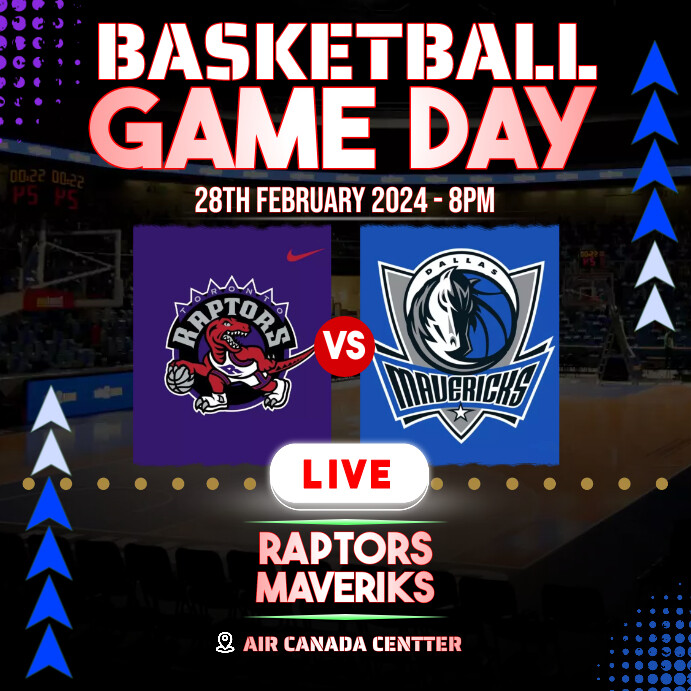 Copy of NBA MATCH DAY | PosterMyWall