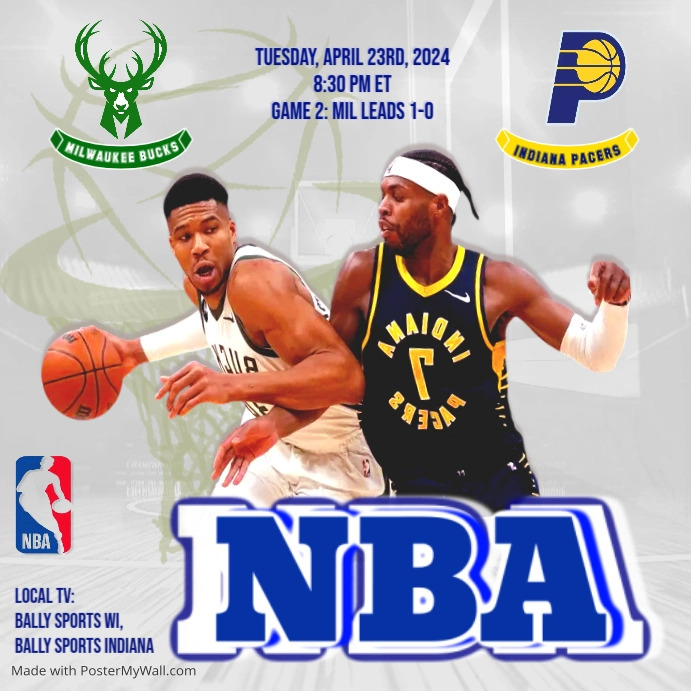 Copy of NBA PLAYOFFS | PosterMyWall