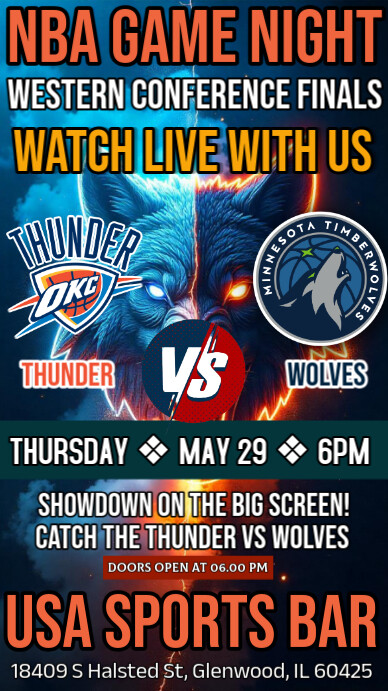 Nba Western Cup Finals 2025: Thunder Vs Timber Wolves Watch Party ...